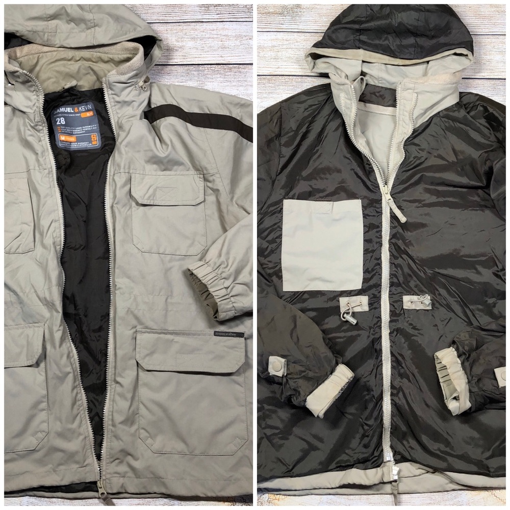 Samuel & Kevin Utility Military Jacket Medium - Gem